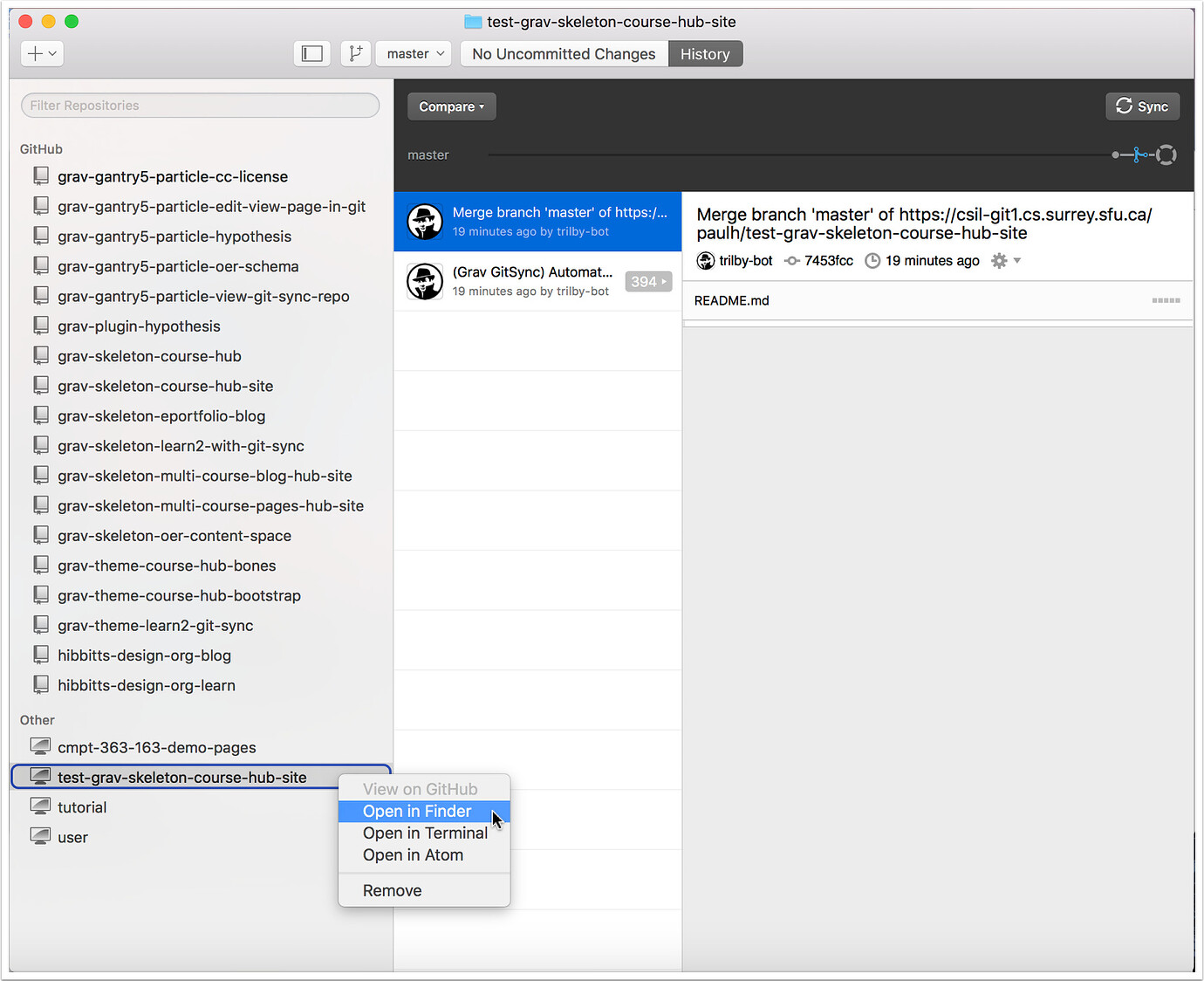 Using GitHub Desktop with GitLab - github - AI Playground by Tenten